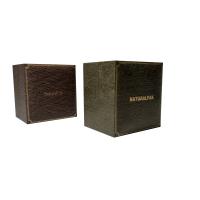 China SGS ROHS Rectangle Personalised Watch Box Hot Stamping Logo for sale
