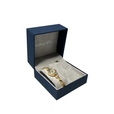 China Multifunction Wrist Watch Packaging Boxes Rectangle Watch Band Gift Box for sale