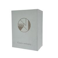 China Custom Two Piece Lift Off Cardboard Watch Box With Recessed Base for sale