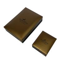 China High quanlity customized two color packaging boxes for ring earring pendant bangle bracelet necklace set  watch gift for sale