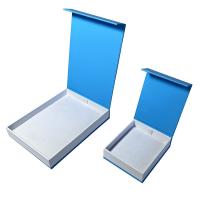 China Double Color Touch Paper Cardboard Decorative Boxes With Magnetic Closure for sale