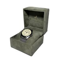 China Peagreen Soft Sponge Suede Jewelry Box Customized Velvet Pendant Box for sale