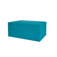 China Multi Function Turquoise Wrist Watch Packaging Boxes For Couple for sale