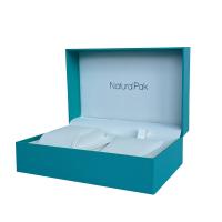 China Multi Function Turquoise Wrist Watch Packaging Boxes For Couple for sale