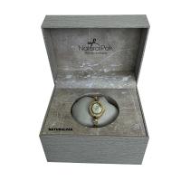 China Wooden Texture Wrist Watch Packaging Boxe Pillow Box Packaging Antique Watch Boxes for sale