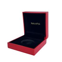 China Luxury PU Wrapped Commemorative Coin Boxes For Gift Packaging for sale