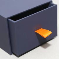 China Cardboard Fancy Paper Gifts Packing Boxes Contrast Color Sliding Drawer Gift Box for sale