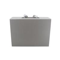 China Silver Grey Luxury Folding Gift Boxes Oem Small Cardboard Gift Box With Long Strip for sale