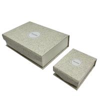 China Magnetic Matt Lamination Folding Paper Gift Box With Glossy Black UV Coating Logo for sale