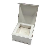 China Pink Magnetic Closure Jewelry Box Wrapover Cardboard Box With Magnetic Closure for sale