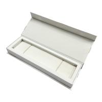 China Pink Magnetic Closure Jewelry Box Wrapover Cardboard Box With Magnetic Closure for sale