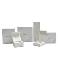 China Pink Magnetic Closure Jewelry Box Wrapover Cardboard Box With Magnetic Closure for sale