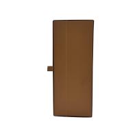 China Classical Light Brown PU Gifts Packing Boxes Luxury Pen Display Box for sale