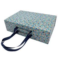 China Cardboard Folding Gifts Packing Boxes With Flower Pattern for sale