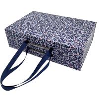 China Cardboard Folding Gifts Packing Boxes With Flower Pattern for sale