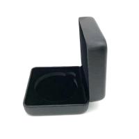 China Luxury Clamshell Single Coin Presentation Box Coins Display Case 70*70*45MM for sale
