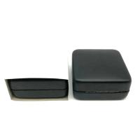 China Luxury Clamshell Single Coin Presentation Box Coins Display Case 70*70*45MM for sale
