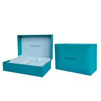 China Multi Function Turquoise Wrist Watch Packaging Boxes For Couple for sale