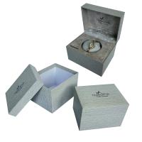 China Wooden Texture Wrist Watch Packaging Boxe Pillow Box Packaging Antique Watch Boxes for sale