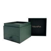 China Rectangle Cardboard Custom Watch Box Packaging Rigid for sale