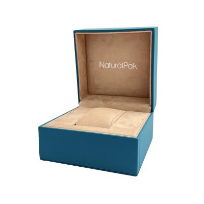 China Classical Blue Watch Packaging Box for sale