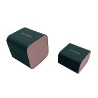 China Round Corner Soft Touch Luxury Jewelry Packaging Box For Gift Watch for sale