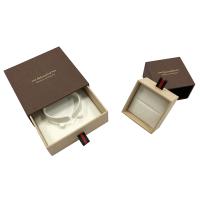 China Gift Ring Earring Pendant Paper Jewelry Packaging Box With Drawer for sale