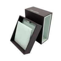 China White Heavy Sleeve Drawer Jewelry Box Packaging For Ring Gift for sale