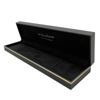 China Gold Pattern Luxury Jewelry Packaging Boxes Wrapped By Special Paper for sale