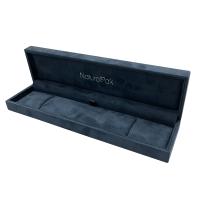 China High End Velvet Luxury Jewelry Packaging Boxes For Watch Gift for sale