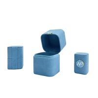 China Luxury PU Jewelry Watch Gift Perfume Packaging Box With Button for sale