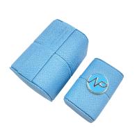 China Luxury PU Jewelry Watch Gift Perfume Packaging Box With Button for sale
