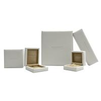 China Hot Stamping Luxury Jewelry Diamond Packaging Box With Outer Packing for sale