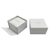 China Hot Stamping Luxury Jewelry Diamond Packaging Box With Outer Packing for sale