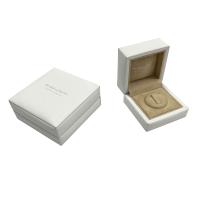 China Hot Stamping Luxury Jewelry Diamond Packaging Box With Outer Packing for sale