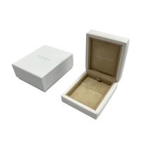 China Hot Stamping Luxury Jewelry Diamond Packaging Box With Outer Packing for sale