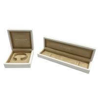 China Hot Stamping Luxury Jewelry Diamond Packaging Box With Outer Packing for sale