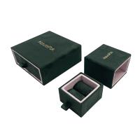 China 2C Suede Drawer Jewelry Box Packaging For Ring Earring Pendant Bangle Bracelet for sale