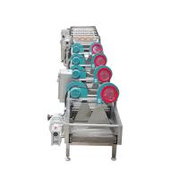 China Vegetable Washing and Drying Machine Fresh Fruit Vegetable Processing Units Low Consumption High Efficiency Dried Products 5.1KW for sale