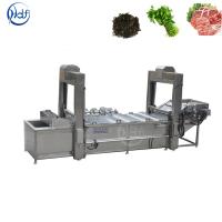 China Automatic fruit and vegetable processing line spinach washing and drying machine for sale