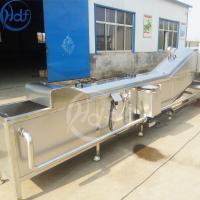 China Automatic fruit and vegetable processing line spinach washing and drying machine for sale