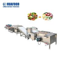 China frozen fruit & vegetable processing production line frozen carrot cubes washing line plant for sale
