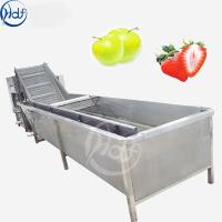China Fruit and vegetable washing and drying machine with high quality for sale