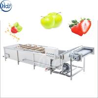 China Fruit and vegetable washing and drying machine with high quality for sale