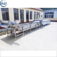 China Fruit and vegetable washing and drying machine with high quality for sale