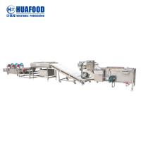China frozen fruit & vegetable processing production line frozen carrot cubes washing line plant for sale