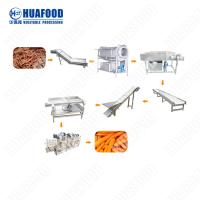 China frozen fruit & vegetable processing production line frozen carrot cubes washing line plant for sale