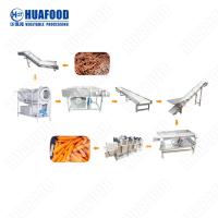 China frozen fruit & vegetable processing production line frozen carrot cubes washing line plant for sale