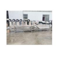 China Vegetable washer machine fruit and vegetable bubble cleaning machine fruit washing machine vegetable dryer for sale