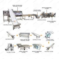 China Bagged Potatoes Carrots and Spinach mixture Cooked food Processing Production Line for sale